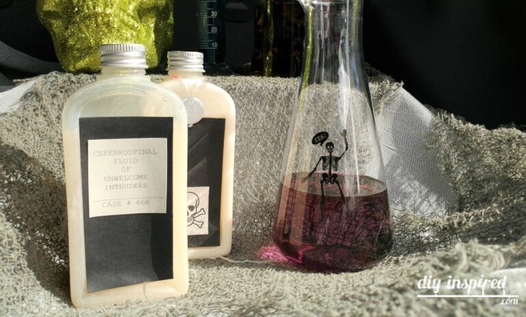 Halloween Specimen Jars - DIY Inspired