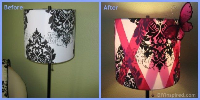 Lamp Update Collage - DIY Inspired