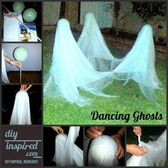 Dancing Ghosts Collage - DIY Inspired