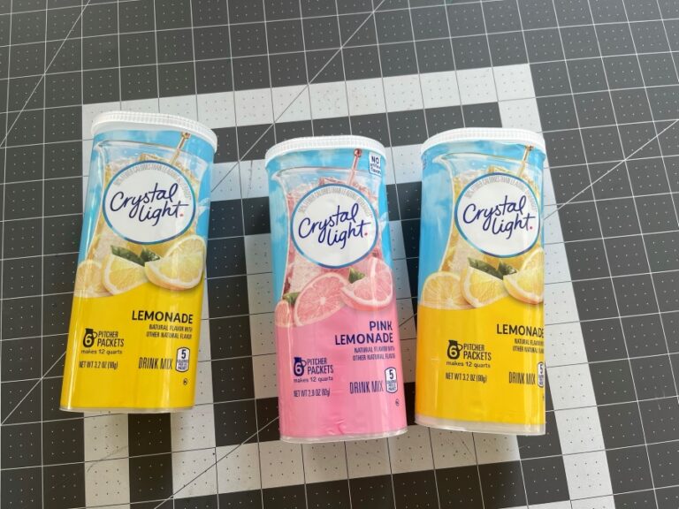 Drink Mix Container Sunglasses Case - DIY Inspired