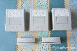 Border Punch Gift Wrapping Embellishments - DIY Inspired