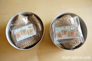 Recycled Gift Wrapping Idea: Pop Top Cans - DIY Inspired