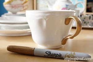 Easy Upcycled Thrift Store Tea Cups - DIY Inspired