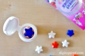 Repurposed Dynamite Stick Patriotic Party Favors - DIY Inspired