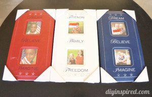 Easy Store Bought Frame Metallic Makeover - DIY Inspired