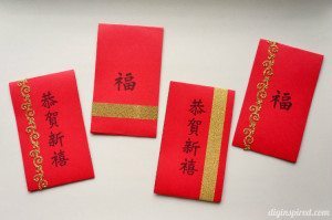 Easy Chinese New Year Red Envelopes - DIY Inspired