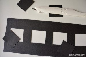 DIY Photo Strip Frame - DIY Inspired