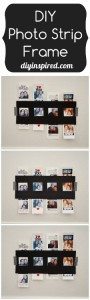 DIY Photo Strip Frame - DIY Inspired