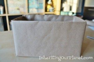 Recycled Food Box Gift Bags - DIY Inspired