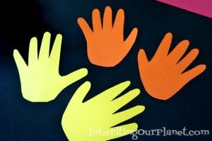 Hand Turkey Candy Dishes - DIY Inspired