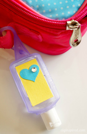 Back to School Craft Hand Sanitizers - DIY Inspired