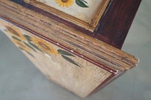 Wooden Side Table Makeover - DIY Inspired