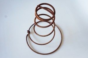 Upcycled Bed Spring Christmas Tree - DIY Inspired