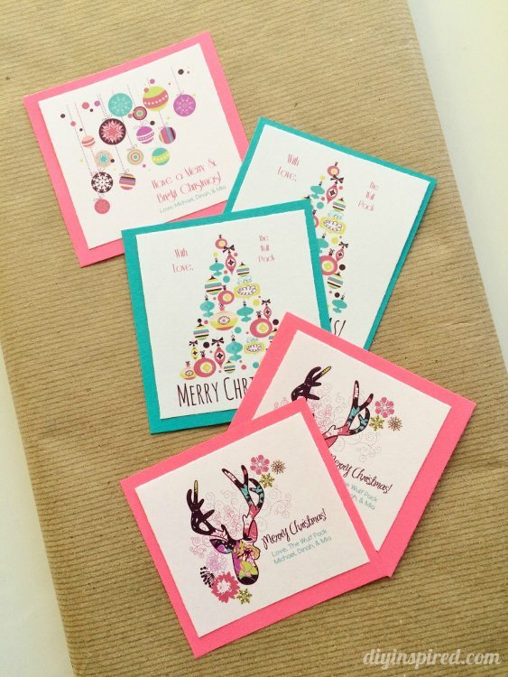 How To Make Your Own Gift Tags With Free Graphics DIY Inspired