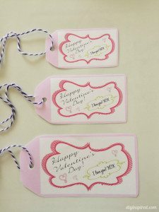 Printable Valentine Gift Tags - DIY Inspired