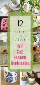 12 Thrift Store Housewares Transformations - DIY Inspired