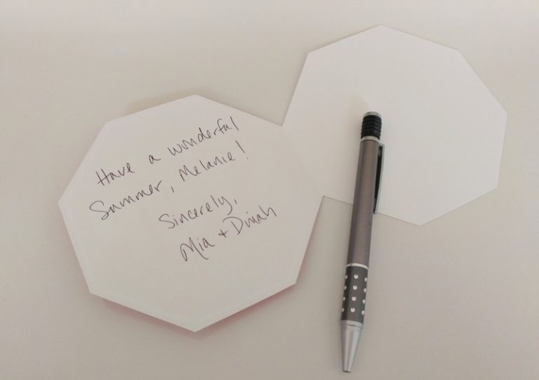 Crossing Guard Thank You Card - DIY Inspired