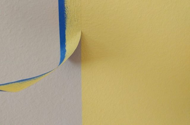How to Paint Stripes on a Bedroom Wall - DIY Inspired