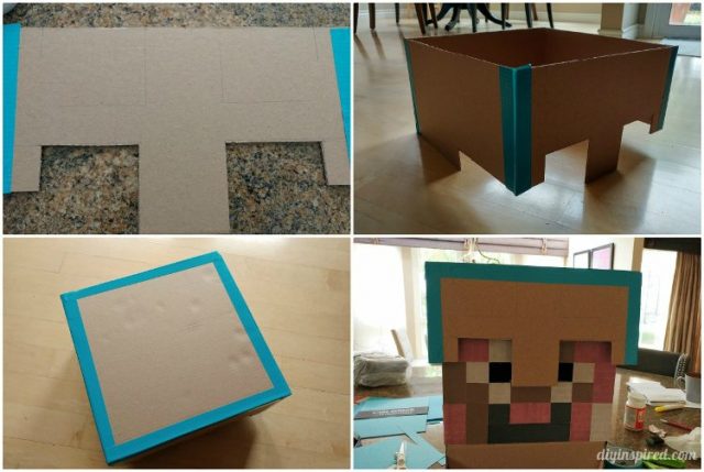 DIY Minecraft Costume Instructions - DIY Inspired