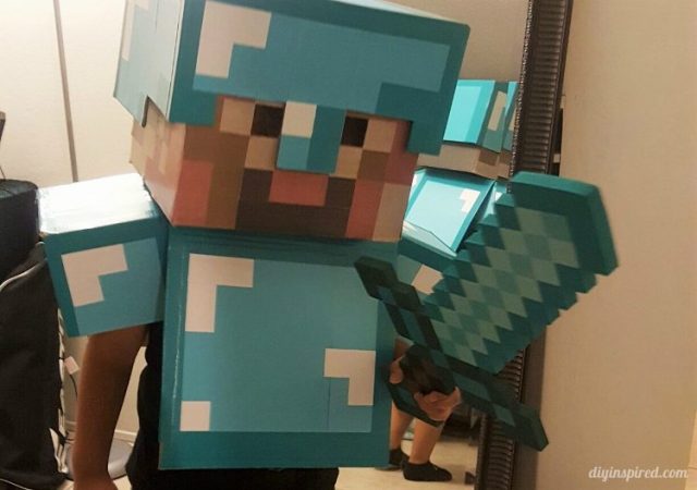 DIY Minecraft Costume Instructions - DIY Inspired