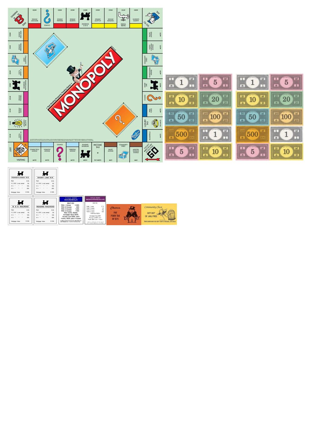 Elf Monopoly and Twister - DIY Inspired