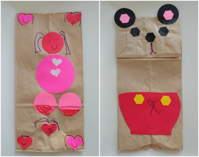 Kid’s Craft: Valentine’s Day Lunch Bags - DIY Inspired