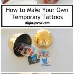 How to Make Your Own Temporary Tattoos - DIY Inspired - DIY Inspired