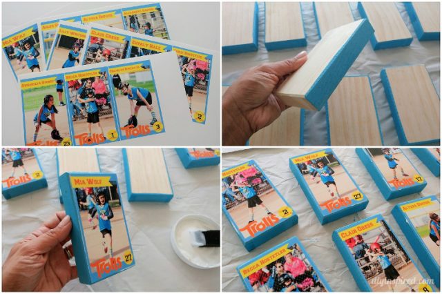 DIY Sports Team Trading Cards Keepsake - DIY Inspired
