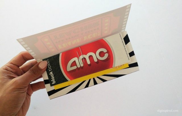 Thank You Teacher Movie Ticket Printable Envelope - DIY Inspired