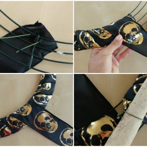 DIY Skull Wire Wreath - DIY Inspired