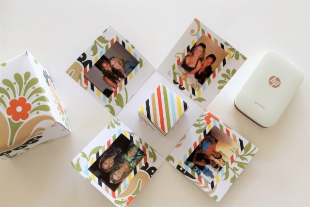 DIY Paper Pop Out Photo Gift Box - DIY Inspired