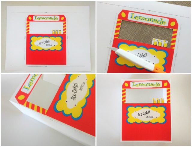 Elf on a Shelf Printable Lemonade Stand - DIY Inspired