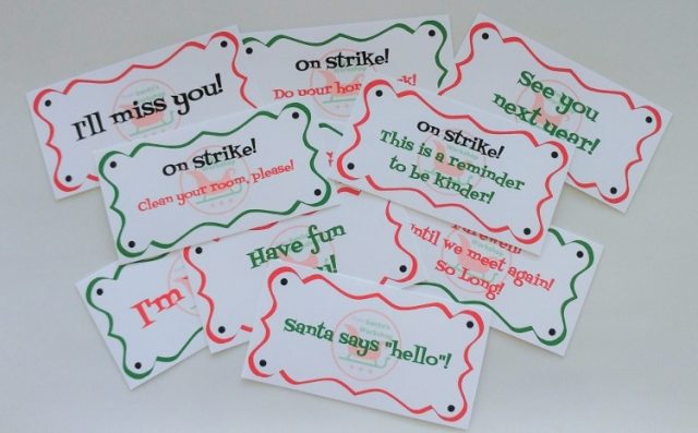Printable Elf Signs - DIY Inspired