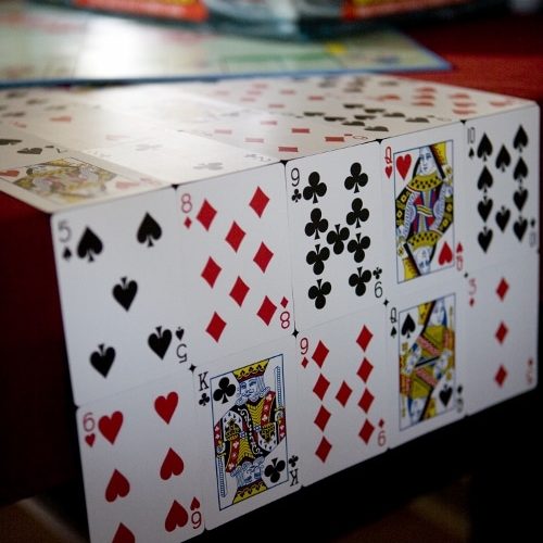 Playing Card Table Runner - DIY Inspired