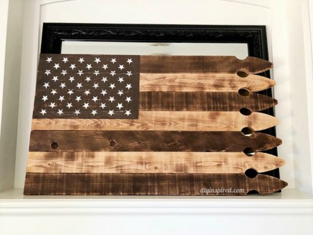 DIY Repurposed American Flag - DIY Inspired