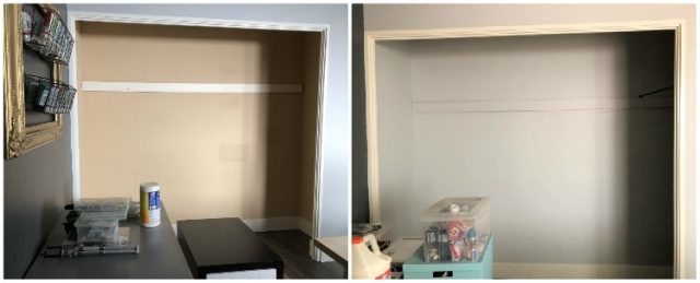 Craft Closet Makeover - DIY Inspired