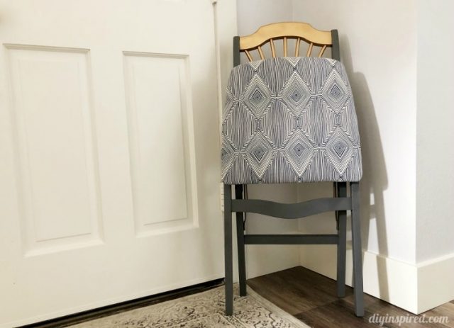 DIY Folding Chair Makeover - DIY Inspired