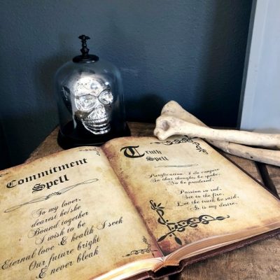 Spell Book Pages - DIY Inspired - DIY Inspired