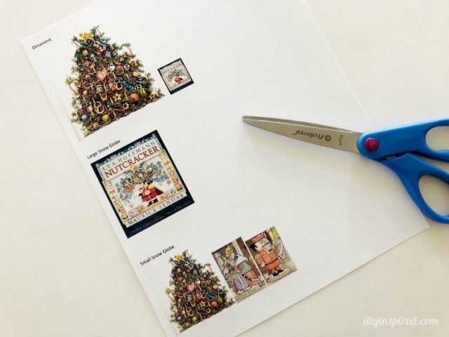 DIY Literary Ornaments and Snow Globes - DIY Inspired