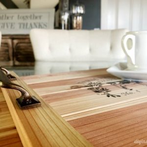 DIY Tray from Scrap Wood - DIY Inspired