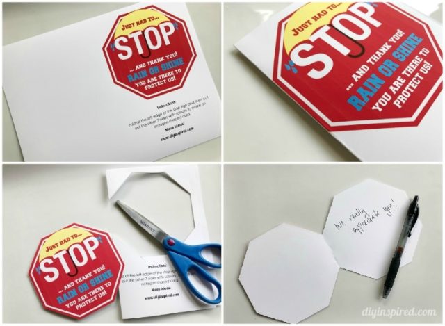 Crossing Guard Appreciation Card Printable - DIY Inspired