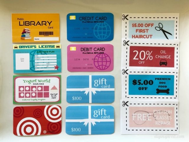 Pretend Play Money Printables - DIY Inspired