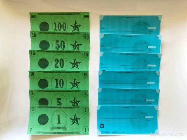 Pretend Play Money Printables - DIY Inspired