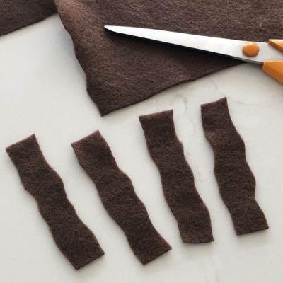 DIY Felt Breakfast Food - Bacon - DIY Inspired