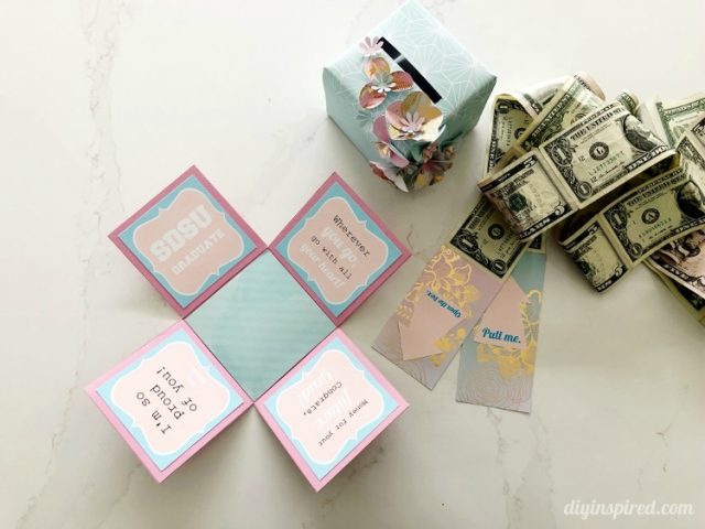 DIY Pop Out Money Gift Box - DIY Inspired