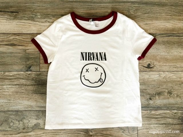 How to Make Your Own Concert T Shirt - DIY Inspired