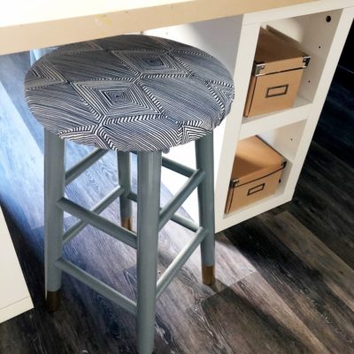 Easy Craft Room Stool DIY - DIY Inspired