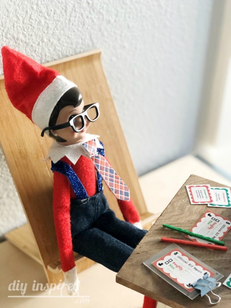 Mini Elf Reports and Kindness Cards - DIY Inspired