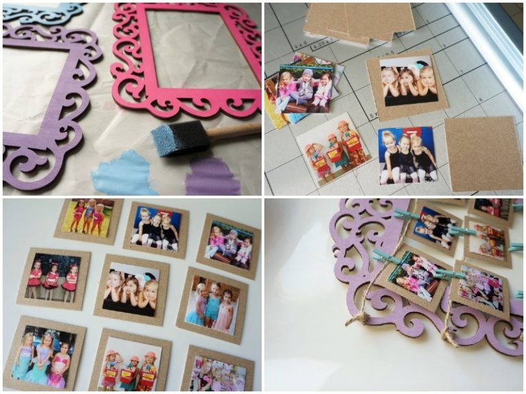 Mini Photo Memory Frame - DIY Inspired