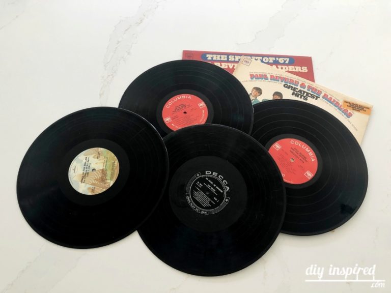 Trash to Treasure: Record Album Art - DIY Inspired